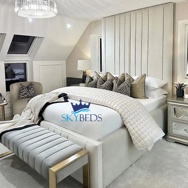 Royal Ceiling Headboard Bed Frame With High Side Rails – Sky Beds