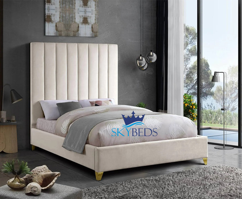 Athena Upholstered Bed Frame 2024 – Sky Beds